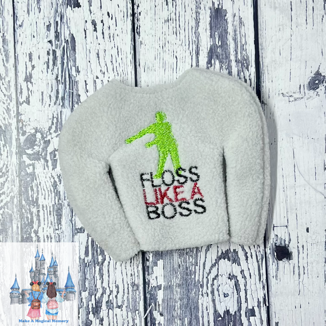 Floss like a Boss Elf Sweater – Make A Magical Memory